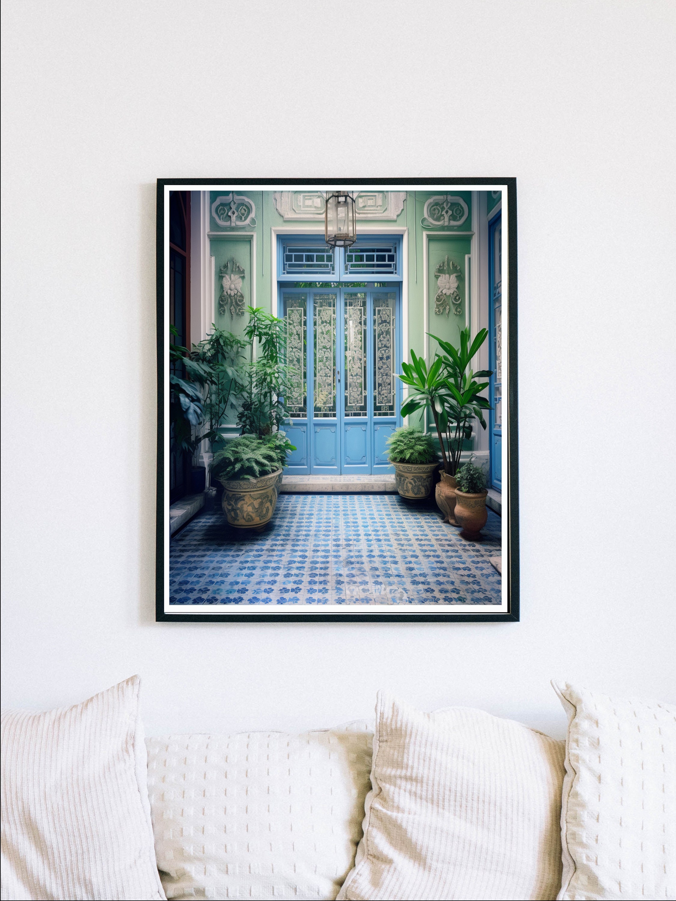 Enchanted Peranakan Hideaway - Printable Wall Art - Etsy