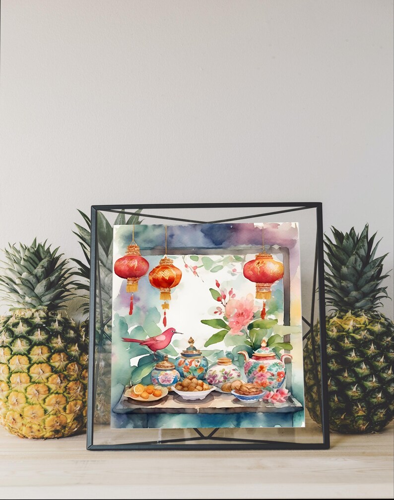 Heritage Table: A Peranakan Celebration - 3 Printable Wall Art - Etsy