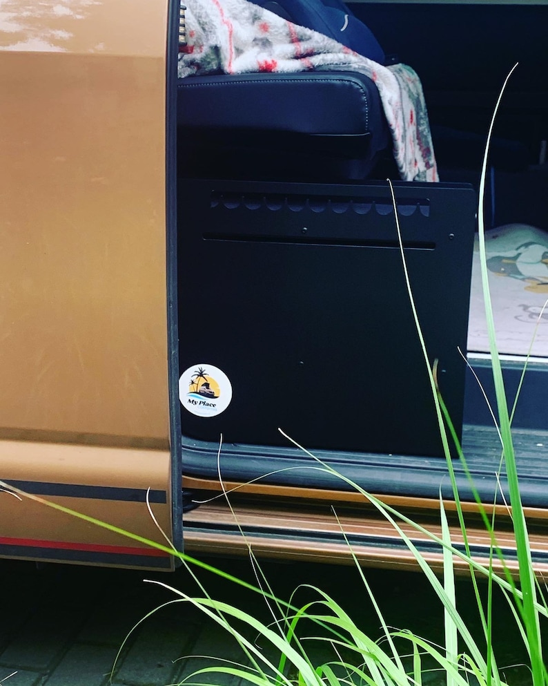 VW California Setup: Shoe Box, Table, Leg Support, Multivan T5 T6 T6.1 ...