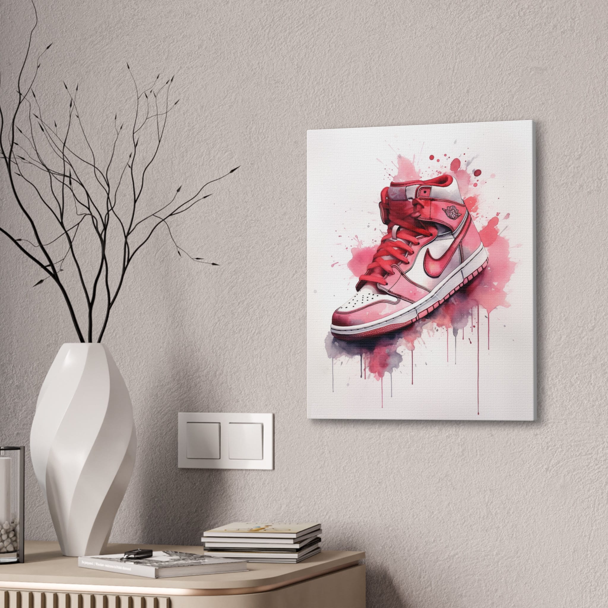 AIR JORDAN ART, Jordan Shoe Hype Sneaker, Canvas Print Air Jordan ...