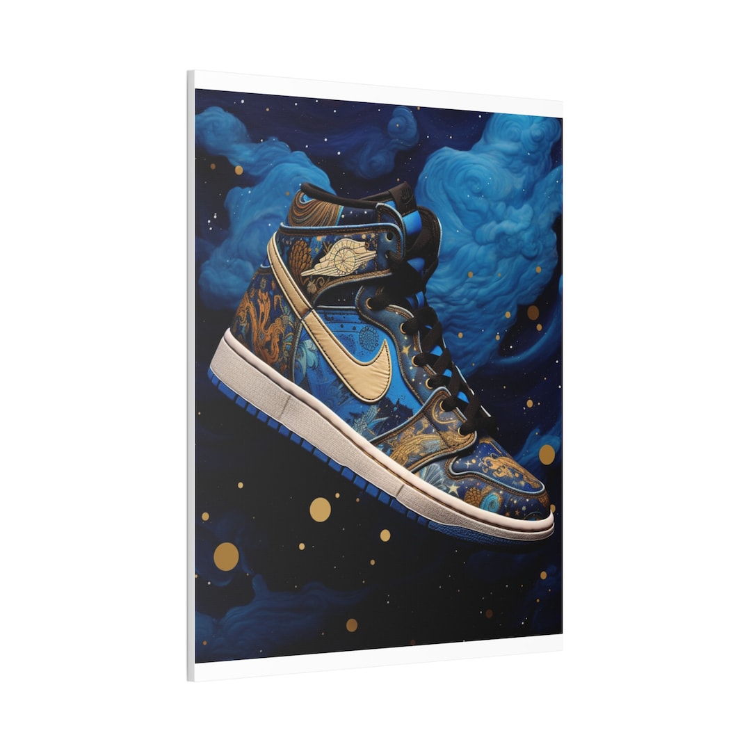 AIR JORDAN ART, Jordan Shoe Hype Sneaker, Canvas Print Air Jordan ...