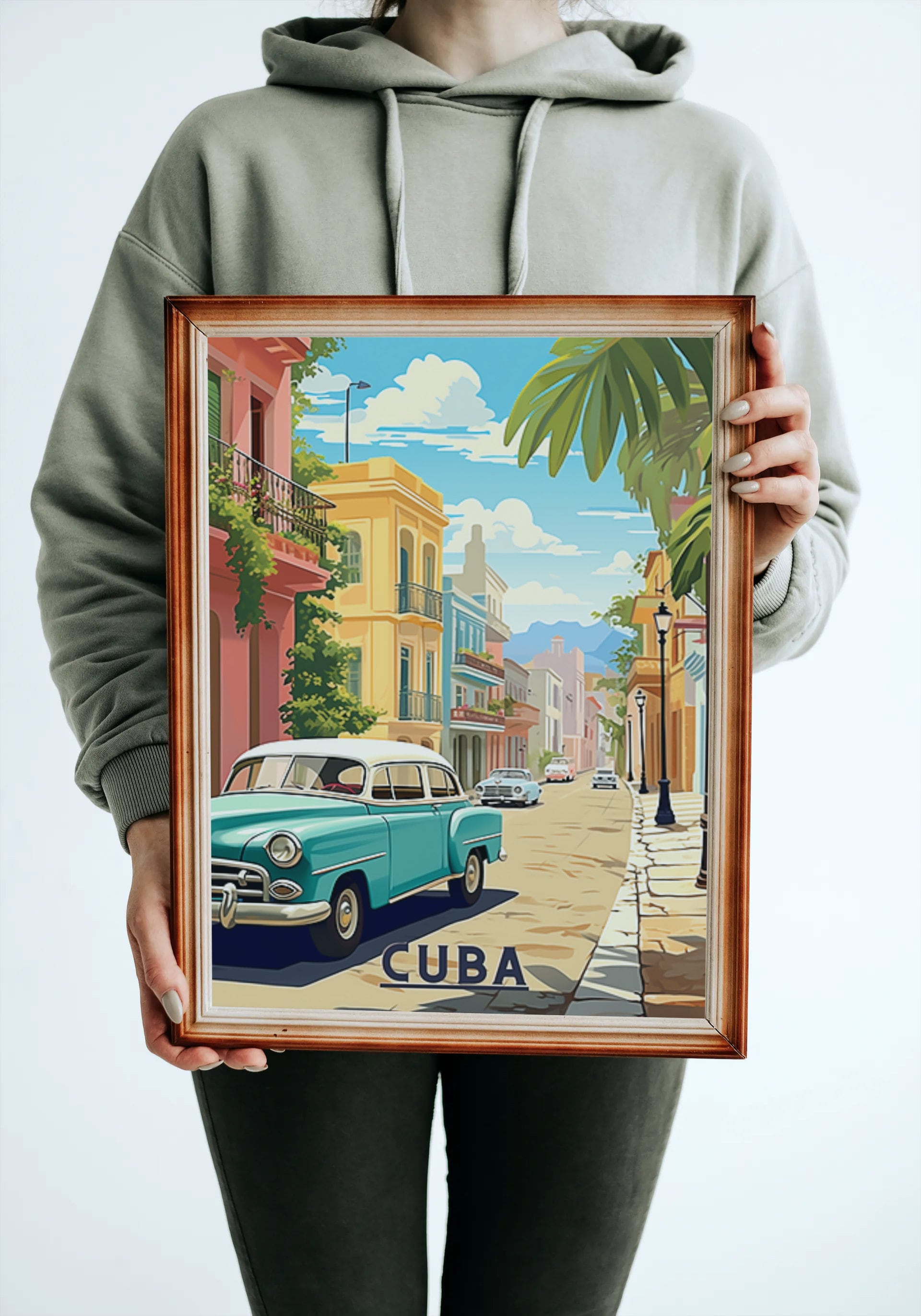 PRINTABLE Cuba Wall Art, National Mall, Travel Poster, DIGITAL DOWNLOAD ...