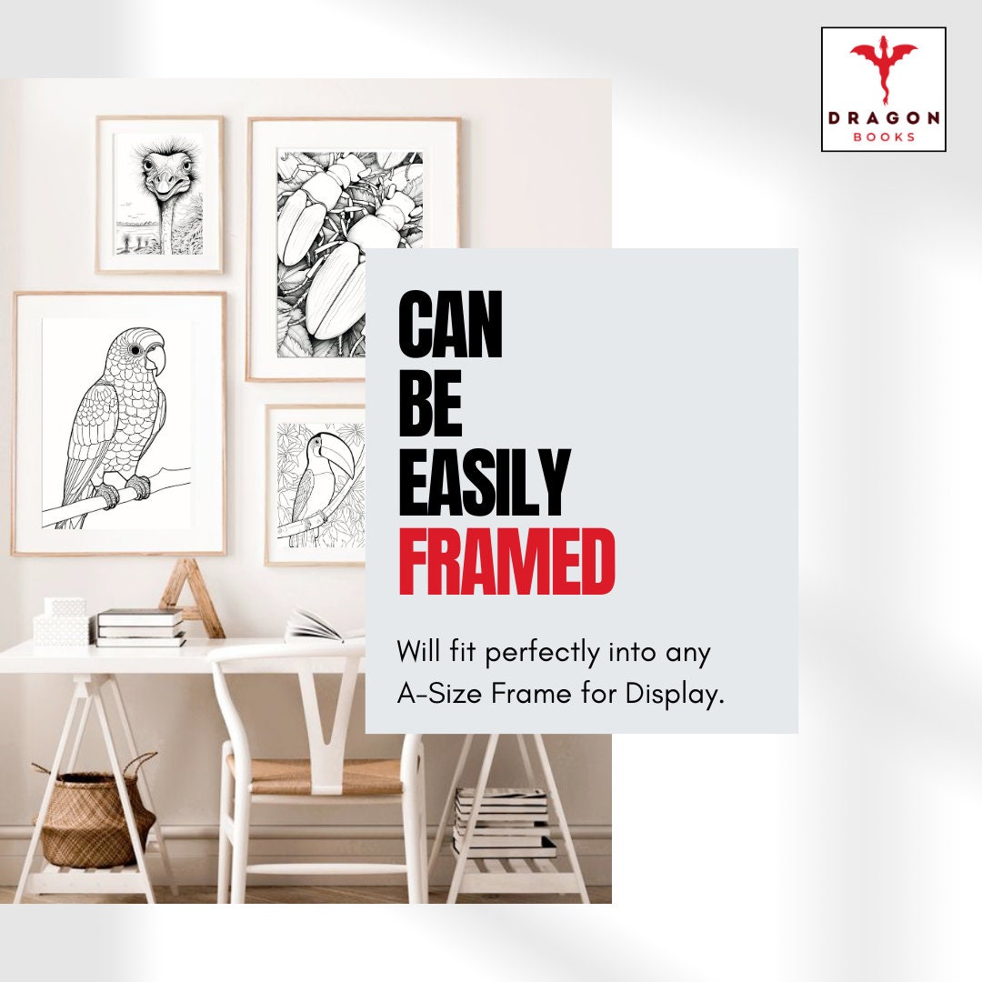 350 Coloring Page Mega Bundle - African Colouring Book Pages for Kids ...