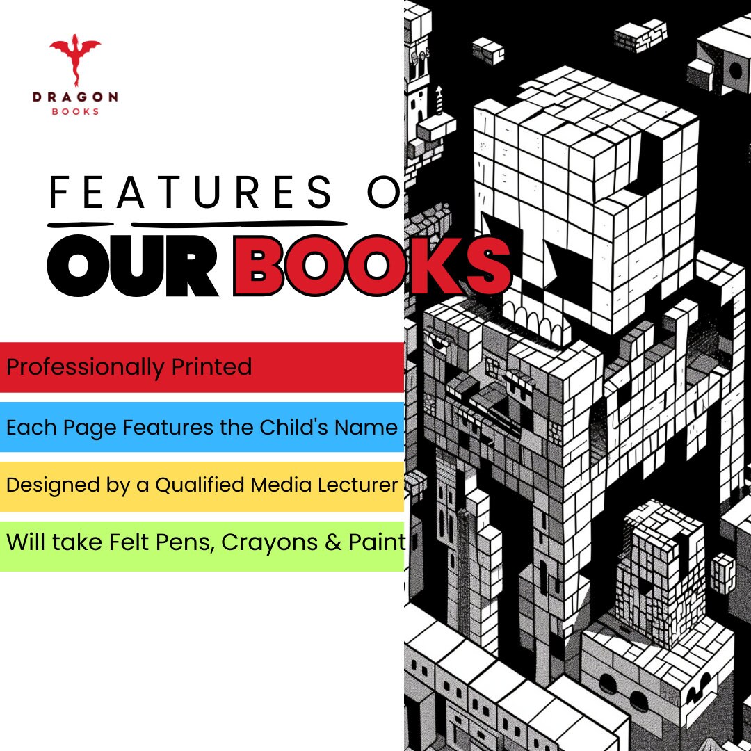 250 Minecraft Coloring Page Mega Bundle Game Colouring Book Pages for ...