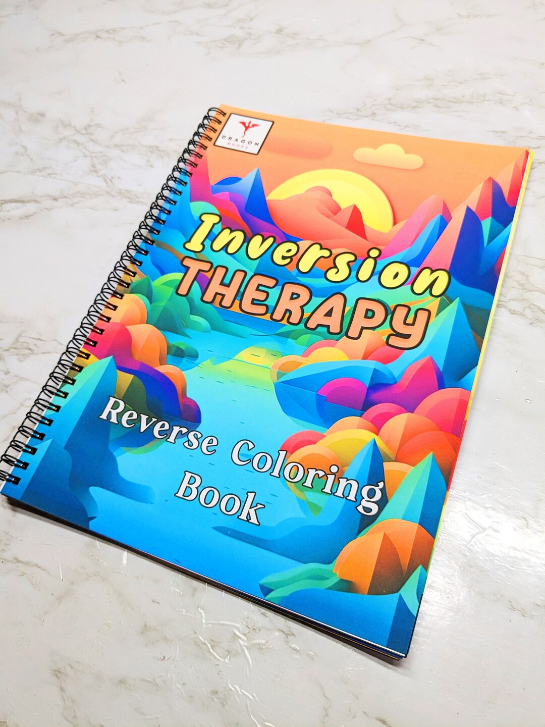 The Ultimate Reverse Colouring Book Inversion Therapy - Etsy