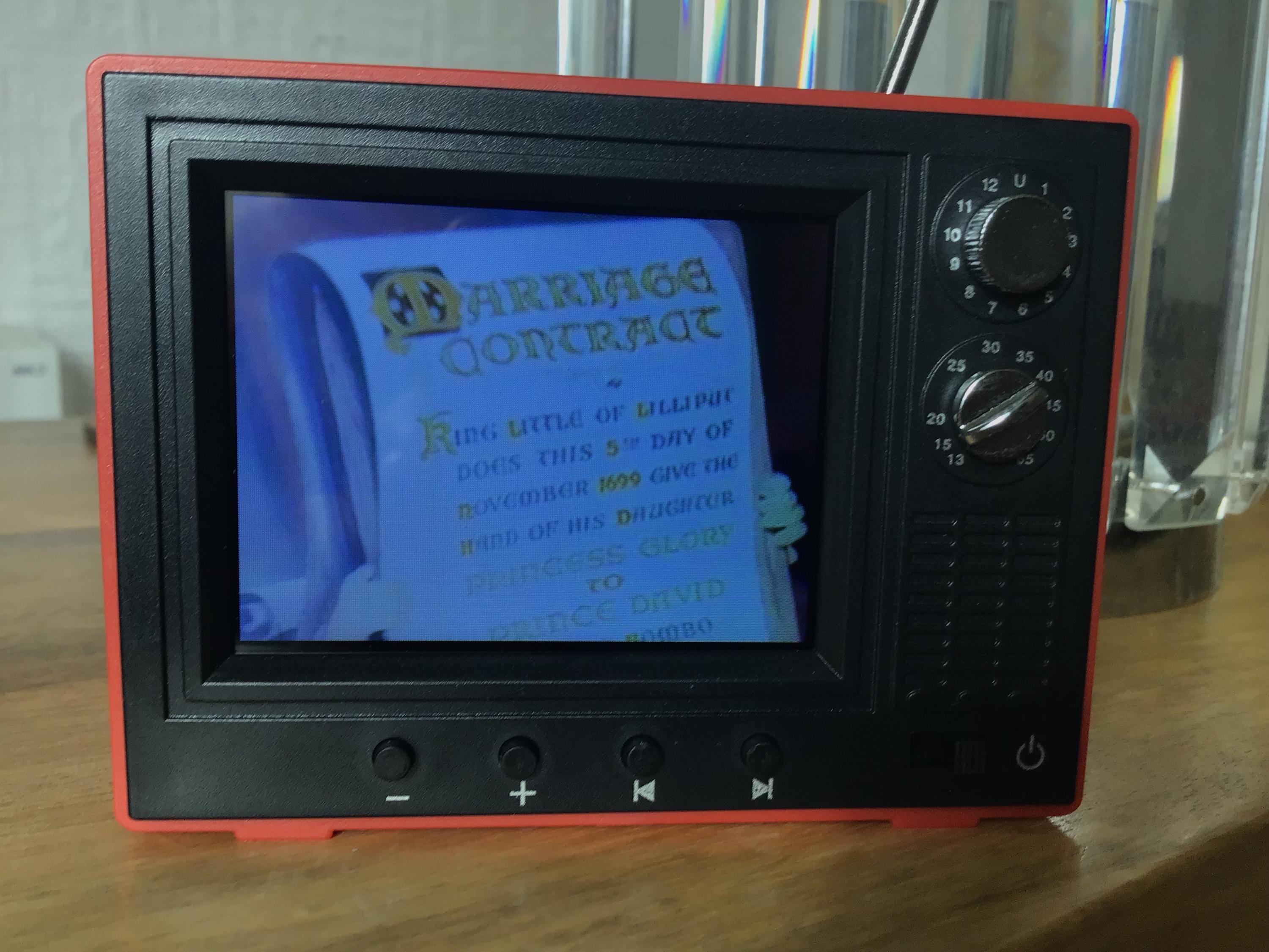 Mini Screen / Retro TV & Video Player - Classic Movie Collection - Etsy