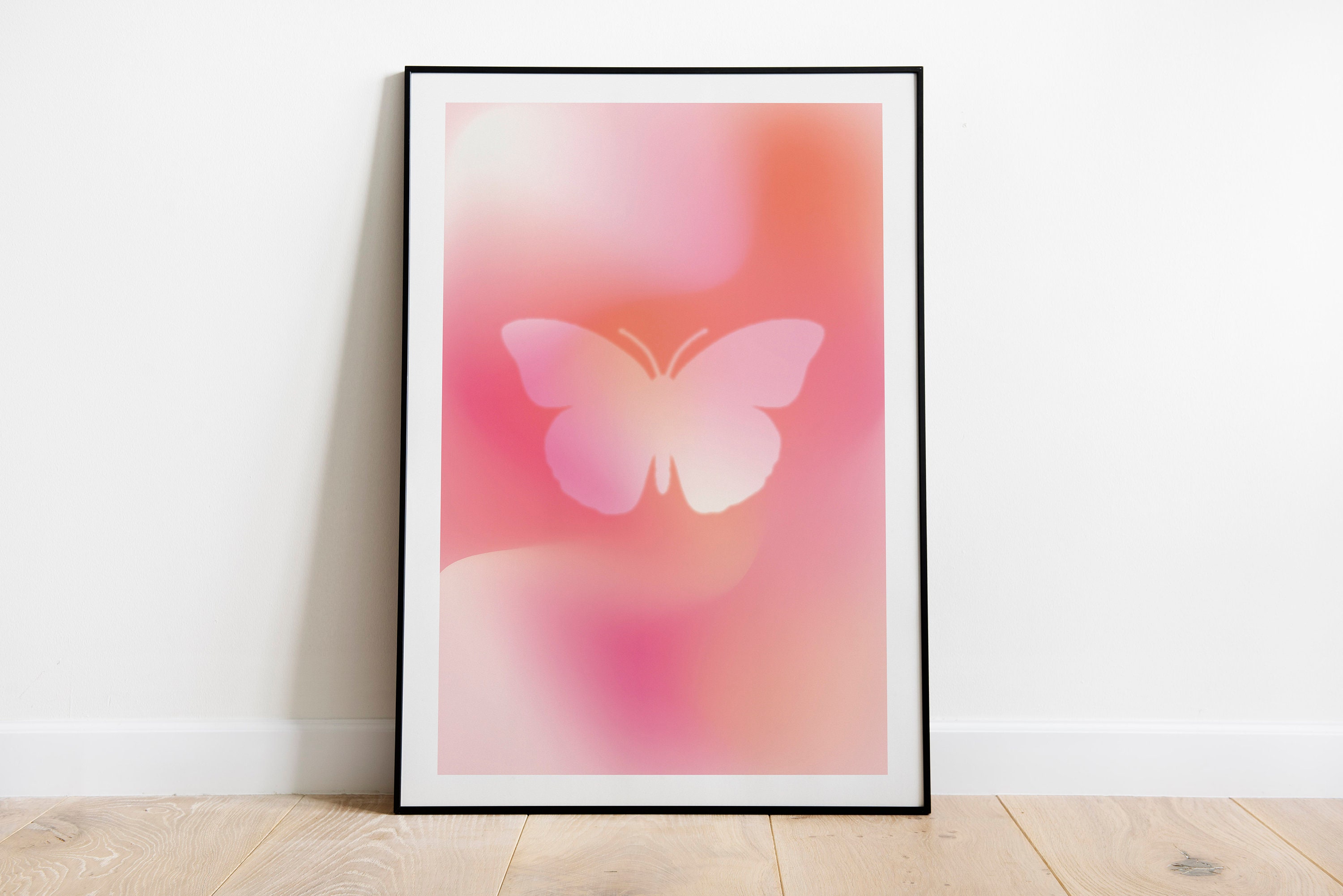 Pink Aura Poster Set, Pink Poster Set, Motivational Poster,positive ...