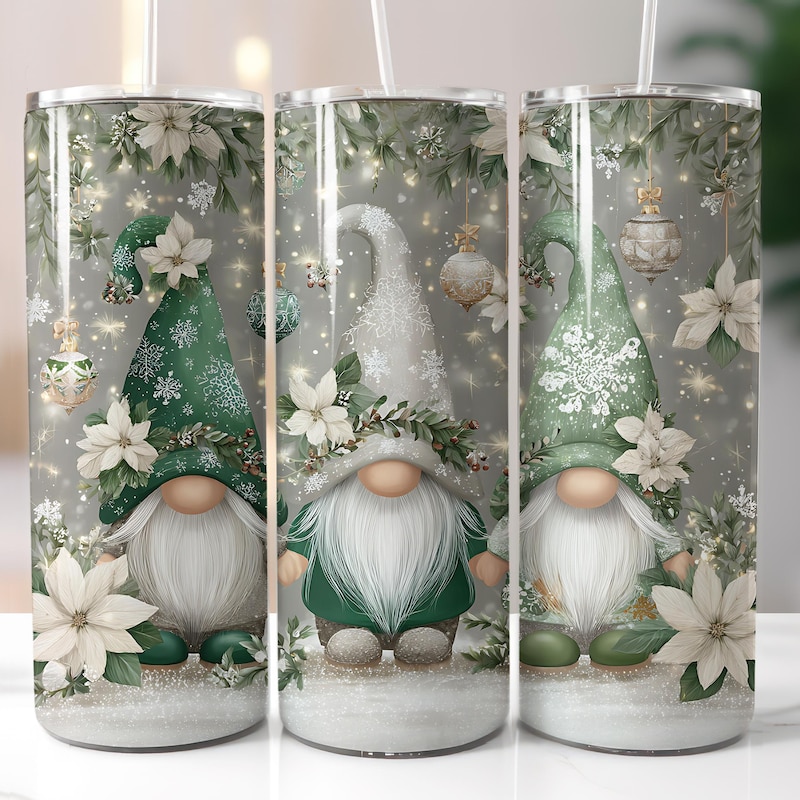 Blue Gnomes Tumbler Wrap - Etsy