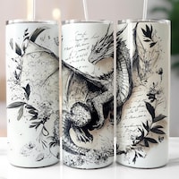 Blue Dragon Tumbler, 20oz Skinny and Straight Sublimation Tapered Png ...