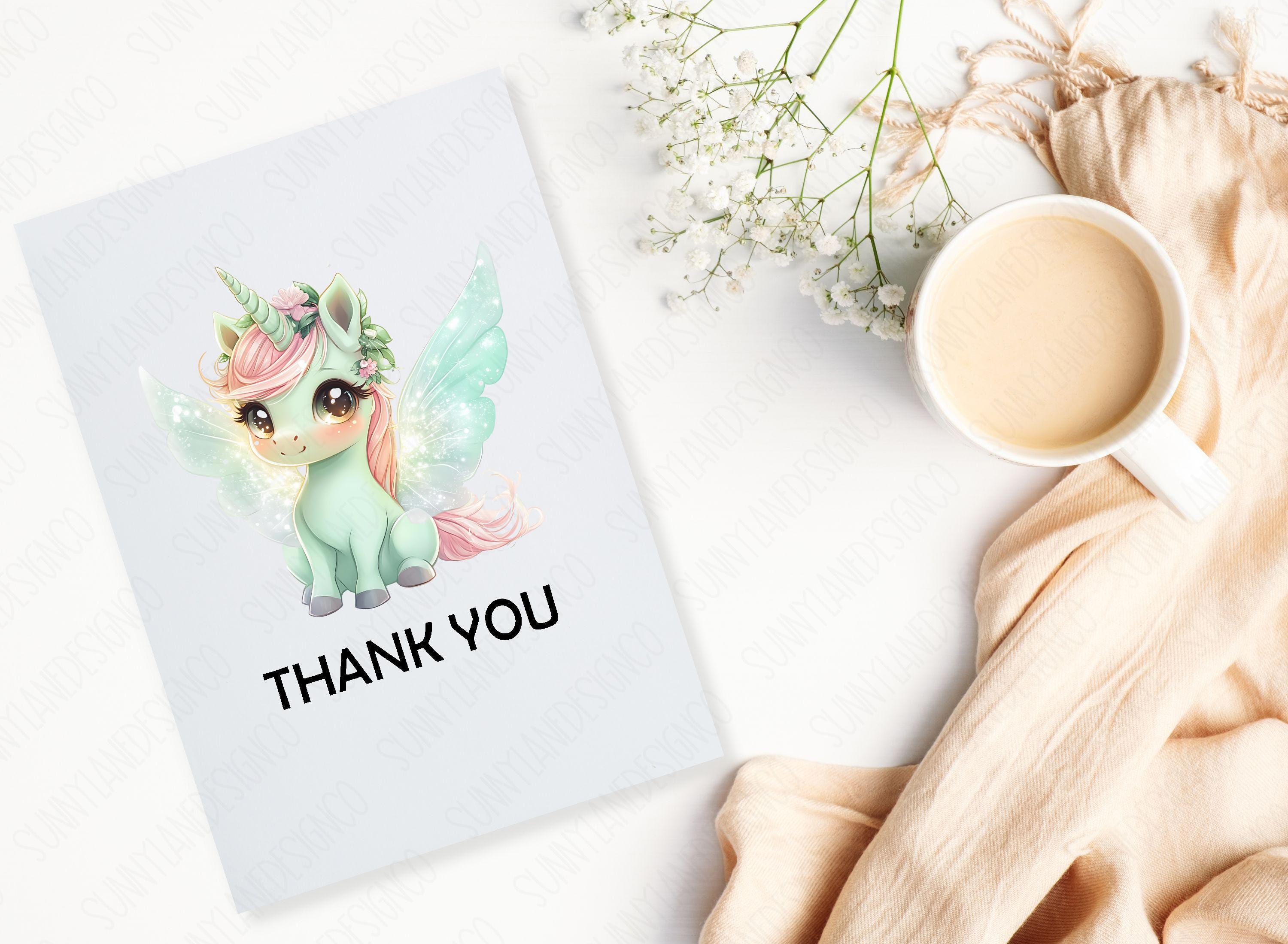 Fairy Unicorn Clipart, Fantasy Cute Baby Unicorn Magical Animal Clipart ...
