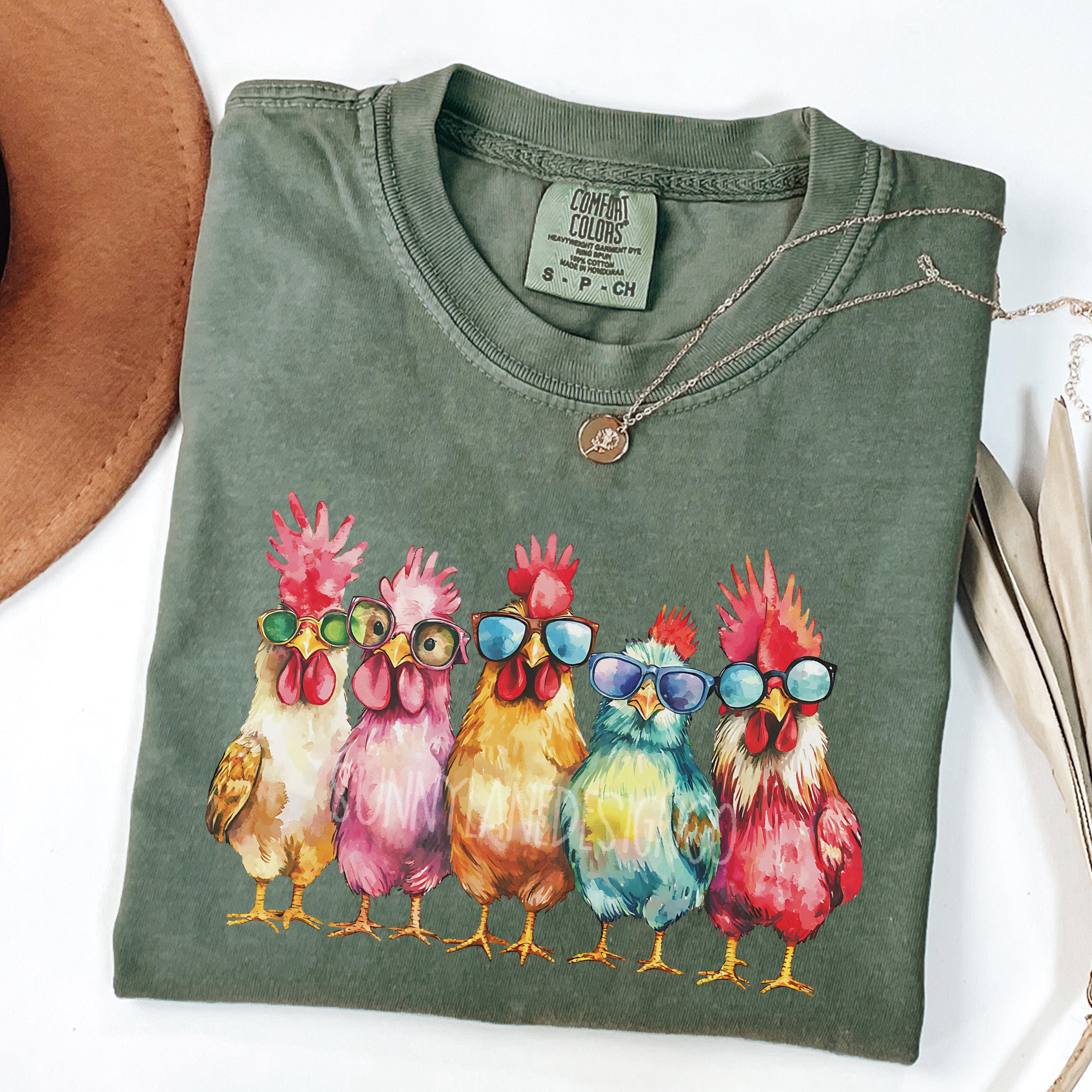 Funny Chicken Design, Tshirt Print, Western PNG, Designs Downloads ...