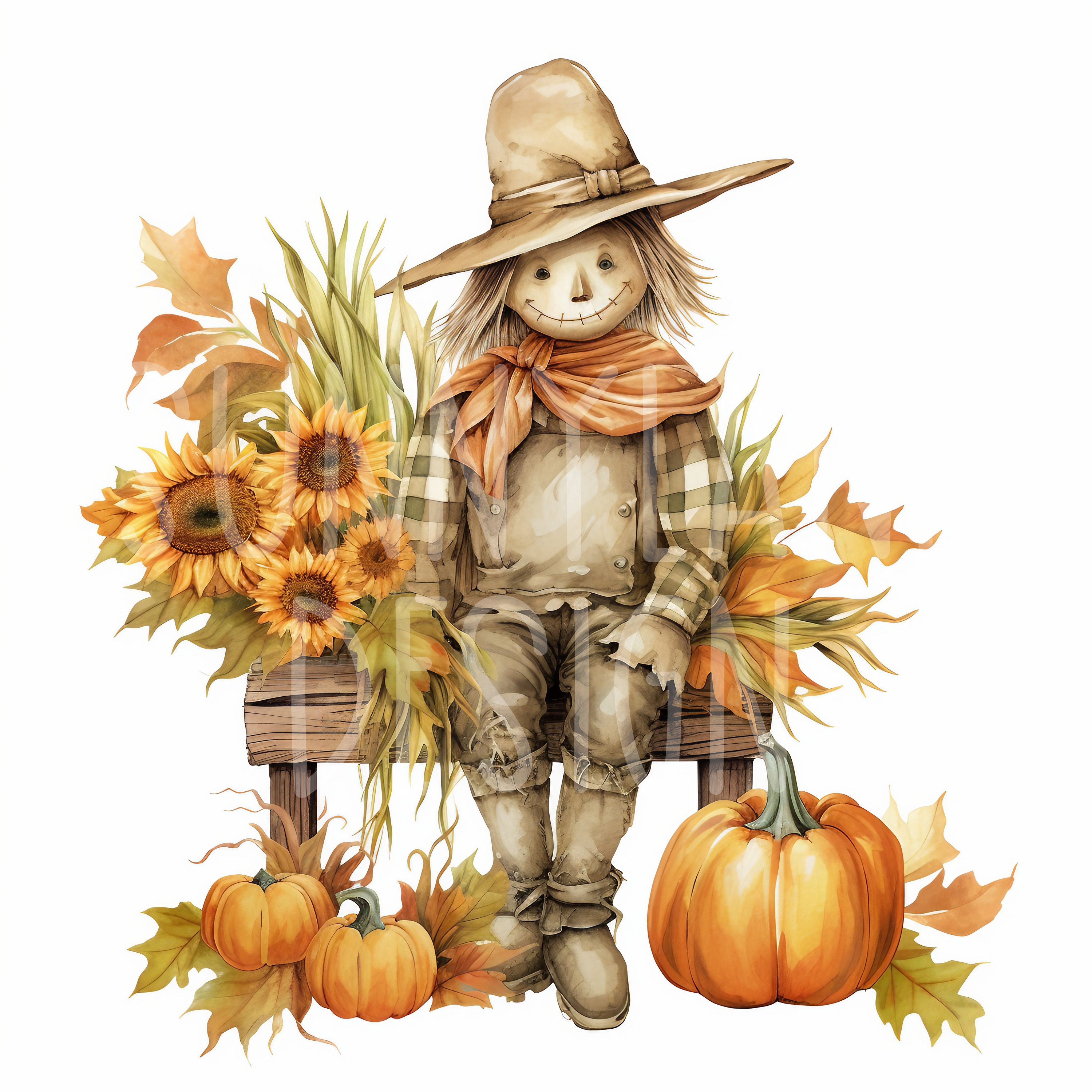Farmhouse Clipart Fall Decor PNG Sublimations Autumn - Etsy