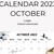 Printable Calendar for August 2023, Minimalist Large Wall Digital ...