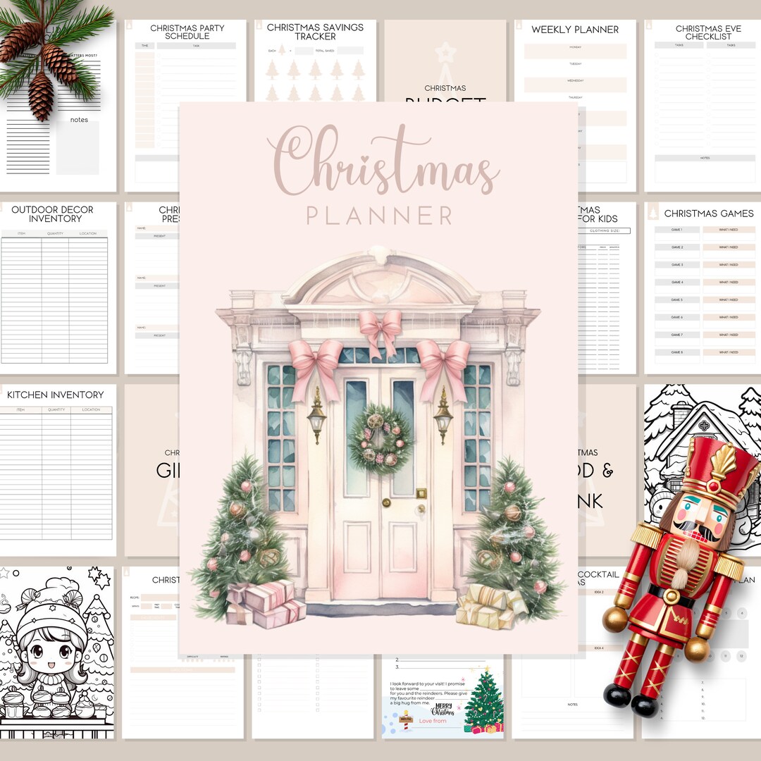 Ultimate Christmas Planner Printable, Christmas Gift Tracker, Christmas ...