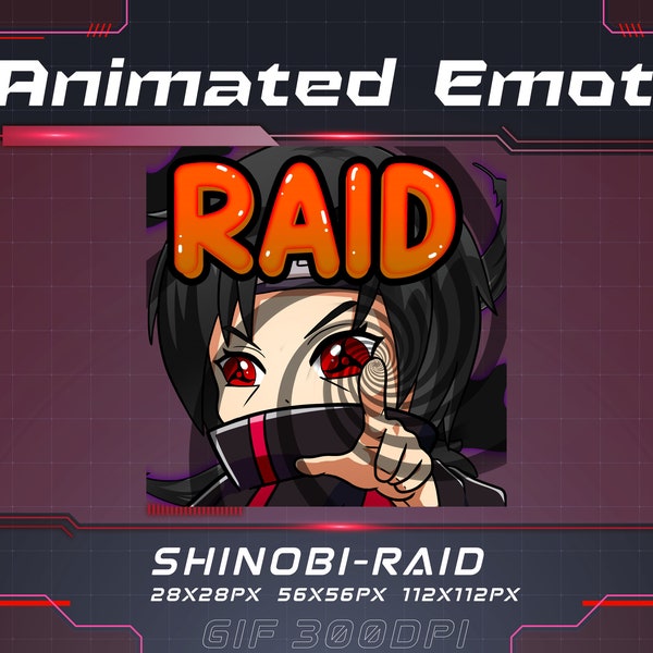 Twitch Emotes Raid - Etsy