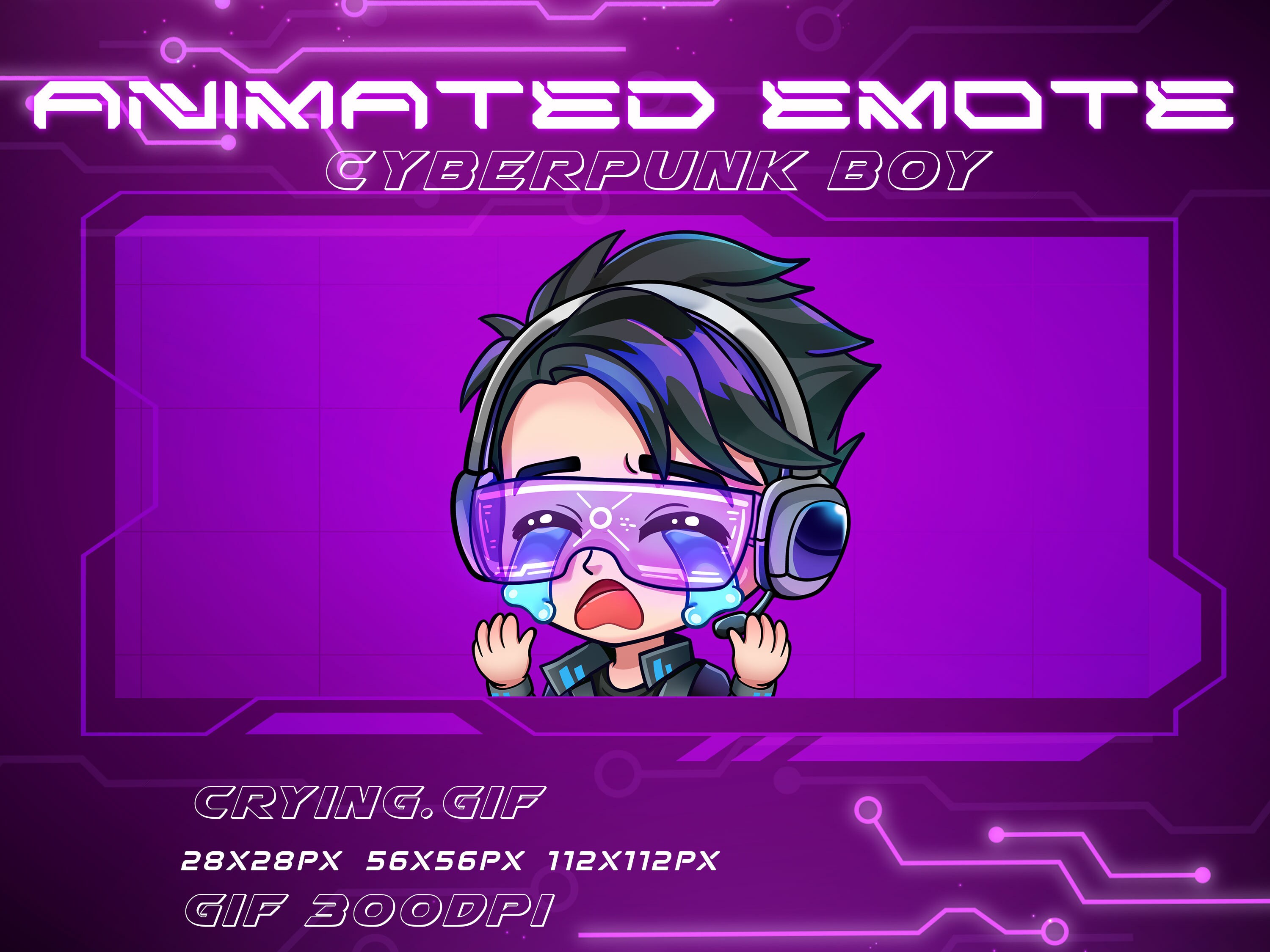 Crying Chibi Boy