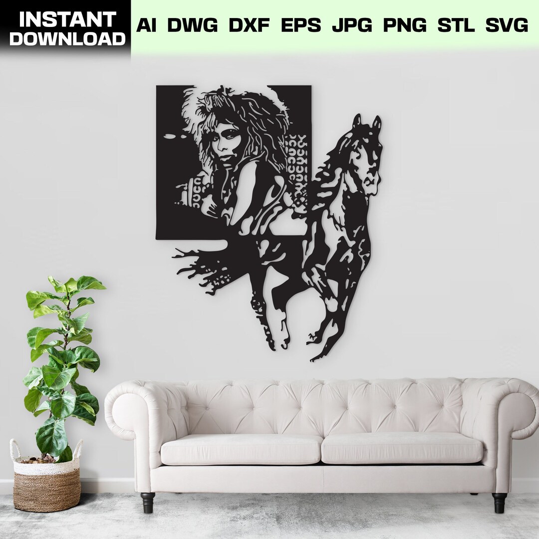 SVG Digital File Tina Turner, Simply the Best, Wall Art PNG Ai, Eps ...