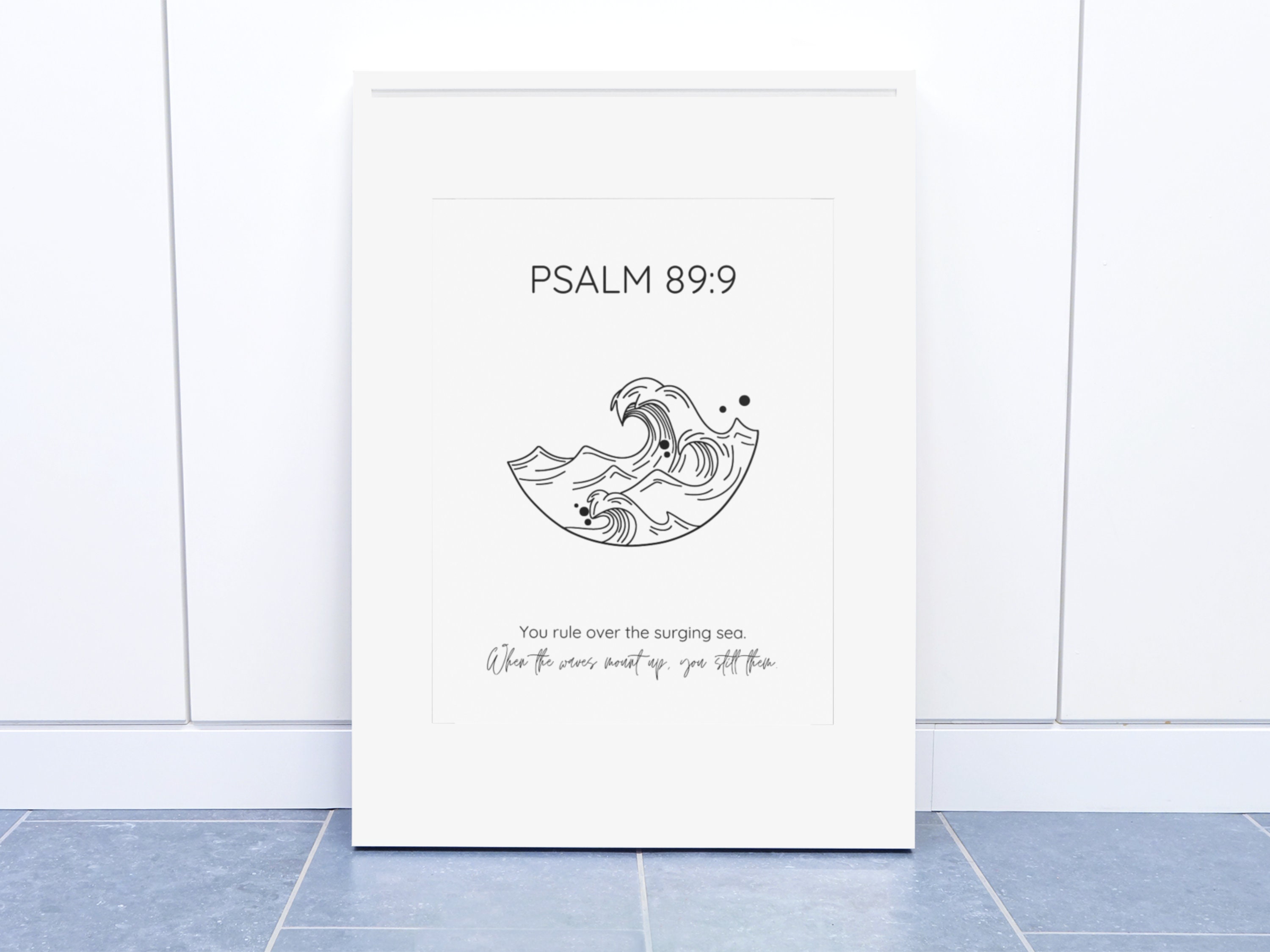 Christian Wall Art SET of 3, Bible Verse Wall Art, Digital Printable ...