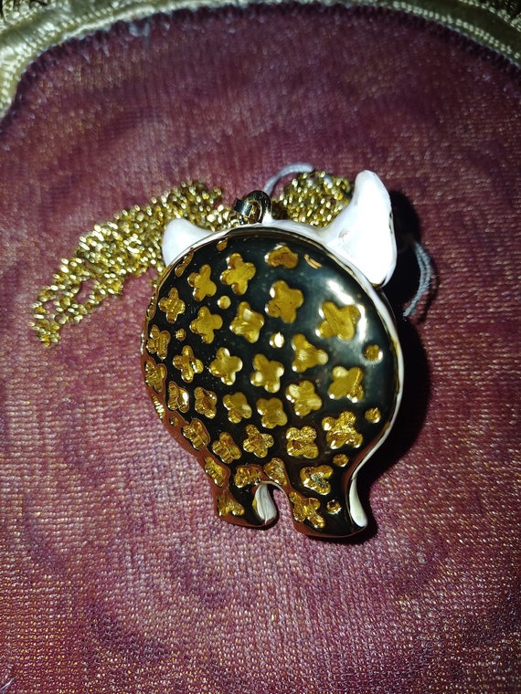 Butler and Wilson Necklace with Piglet Pendant and Rh… - Gem