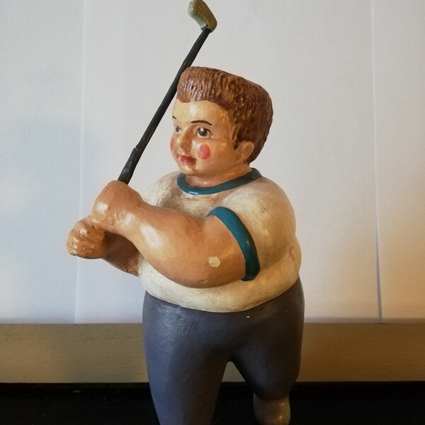 Golf Figurine - Etsy