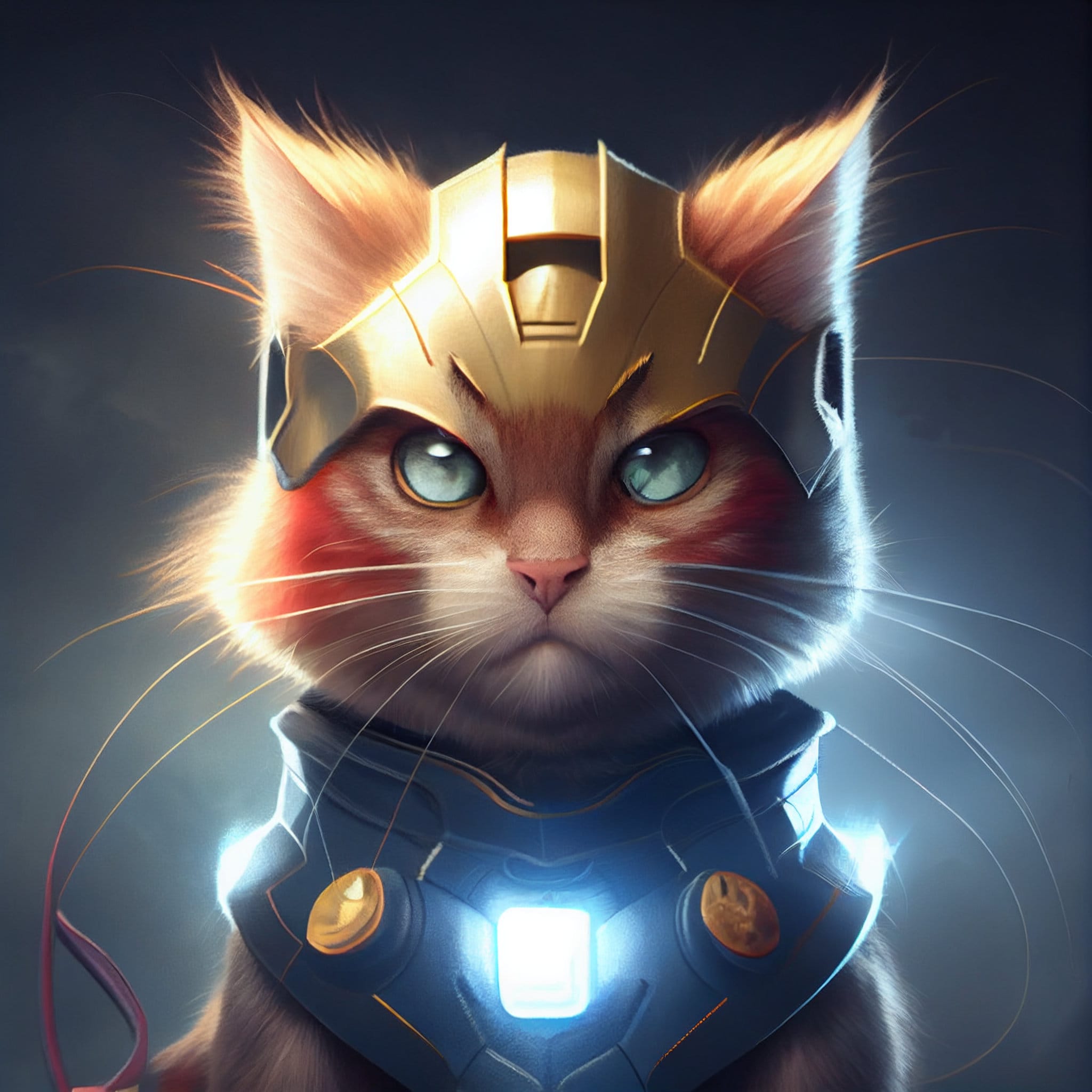 Superhero Cats - Digital Art Prints - Etsy