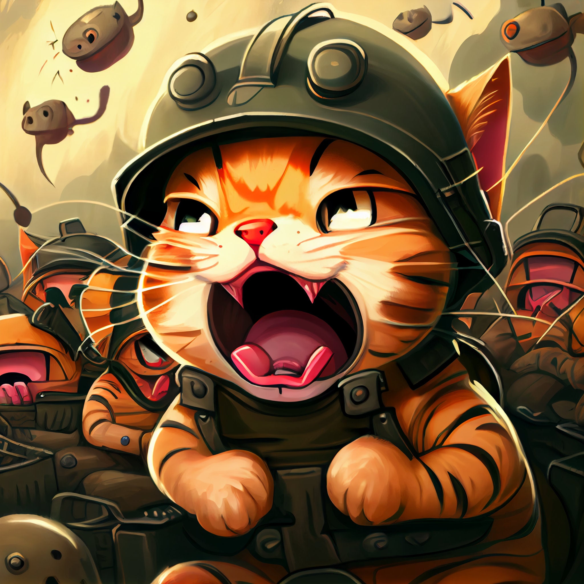 Unleash the Power of the Battle Cats - Etsy