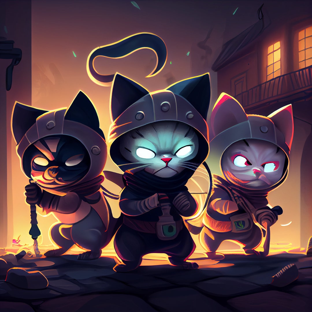 Unleash the Power of the Battle Cats! - Etsy