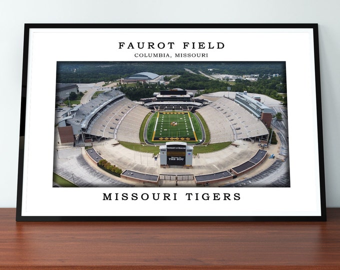 Faurot Field at Memorial Stadium university of Missouri-mizzou 20x30 ...