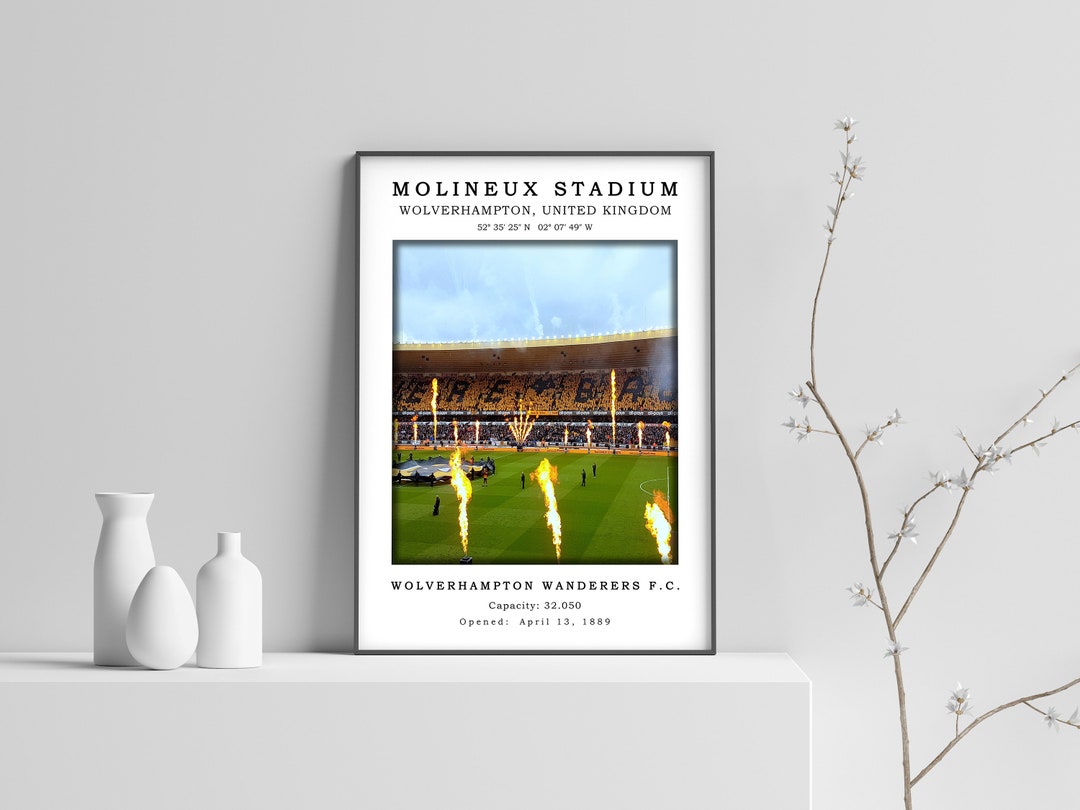 Molineux Stadium Poster Molineux Stadium Poster Print - Etsy