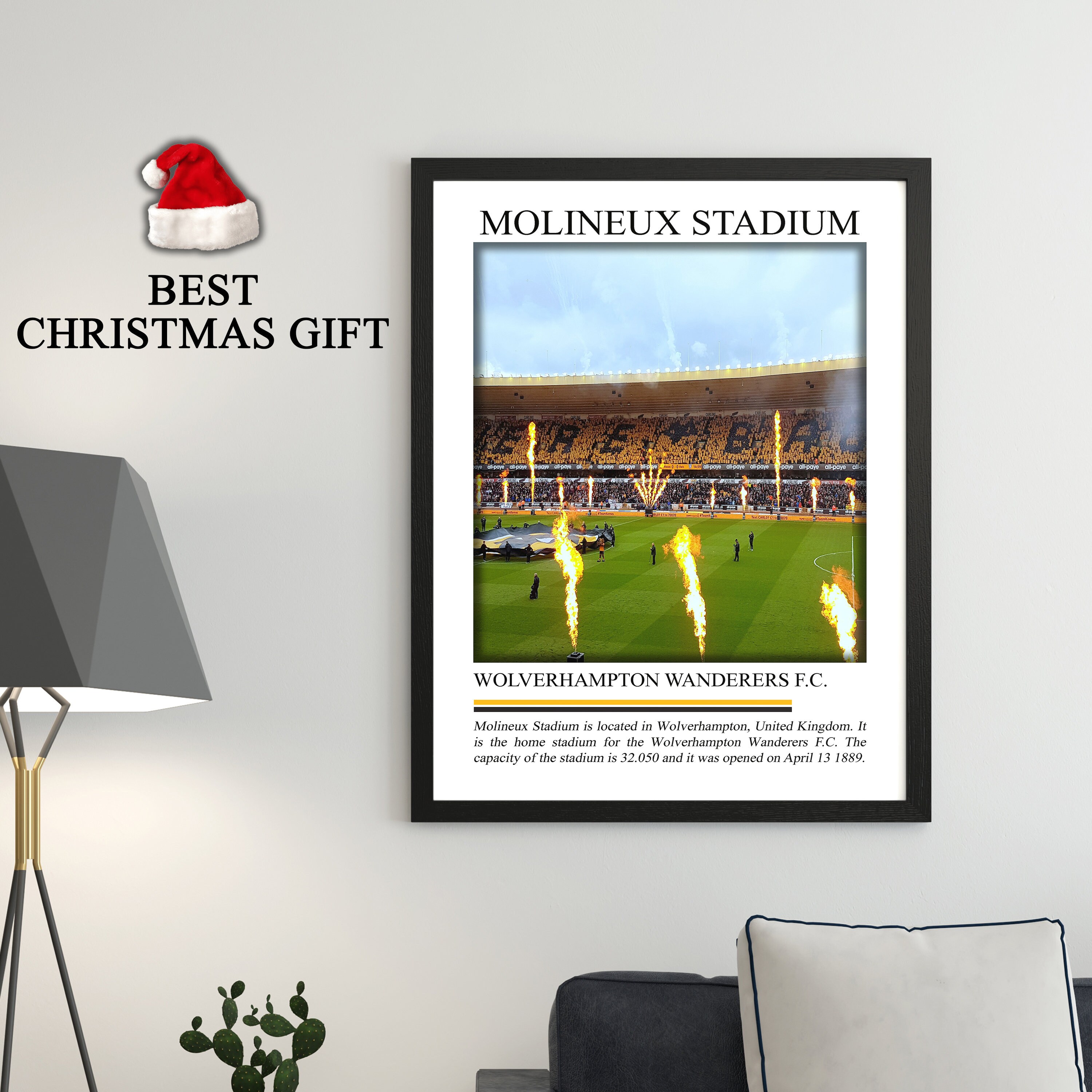 Molineux Stadium Poster Molineux Stadium Poster Print - Etsy