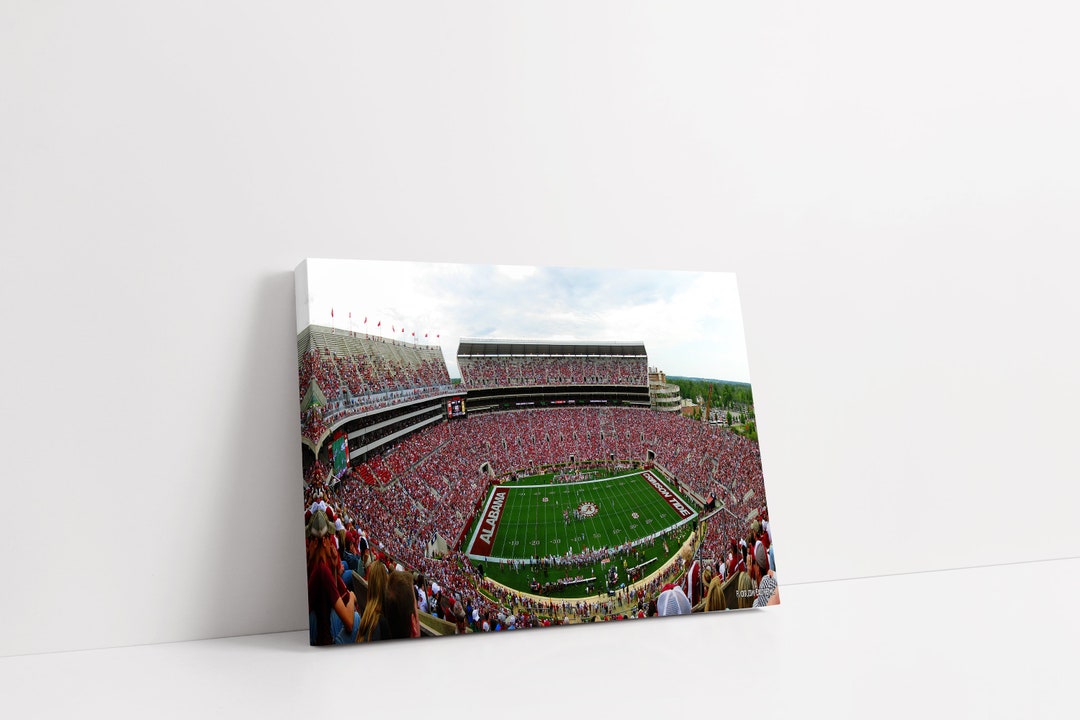 Alabama Crimson Tide Leinwand Bryant Denny Stadion Wandkunst American ...