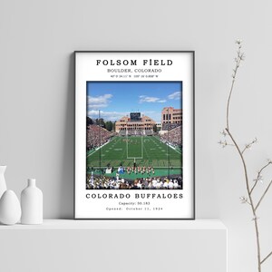 Folsom Field Poster - Etsy