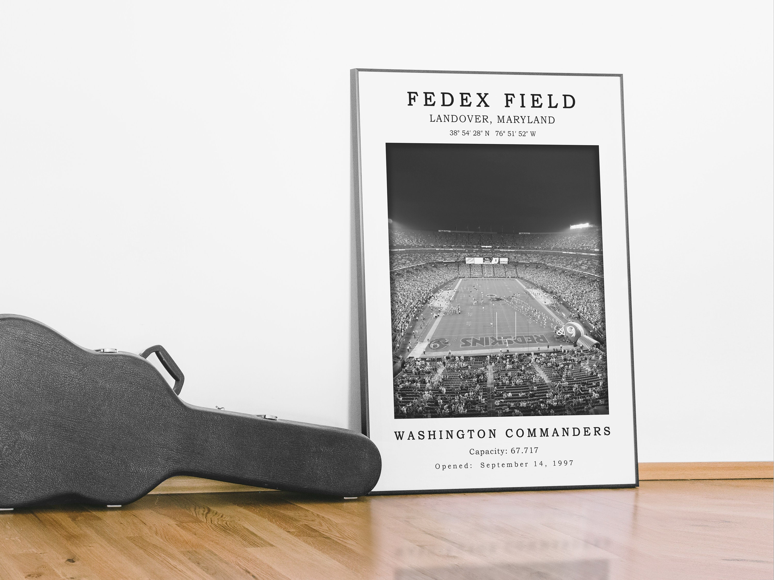 Fedex Field Stadium Print Fedex Field Stadium Canvas - Etsy