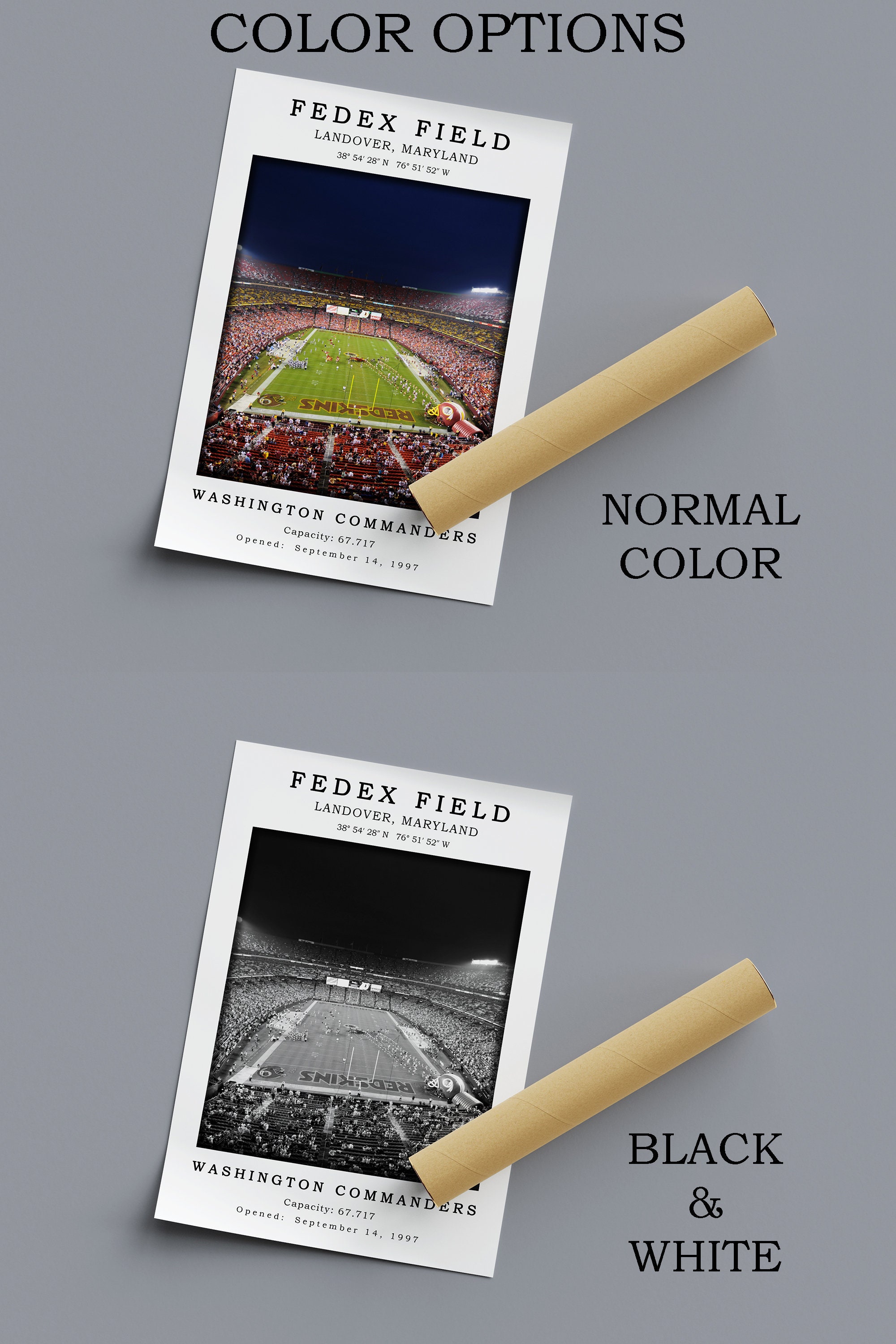 Fedex Field Stadium Print Fedex Field Stadium Canvas - Etsy