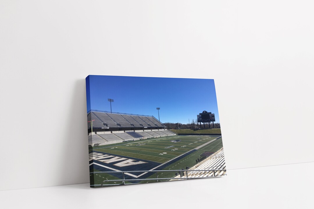 Akron Zips Wall Art Infocision Stadium Canvas Summa Field - Etsy