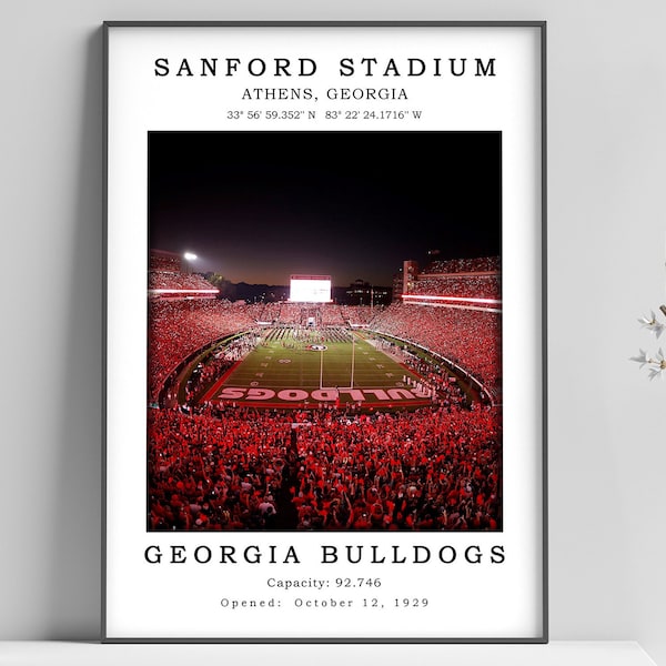 Sanford Stadium Svg - Etsy