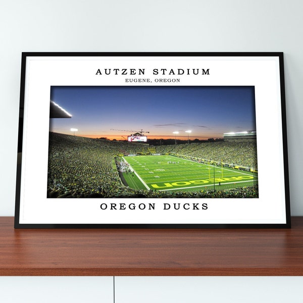 Autzen Stadium - Etsy