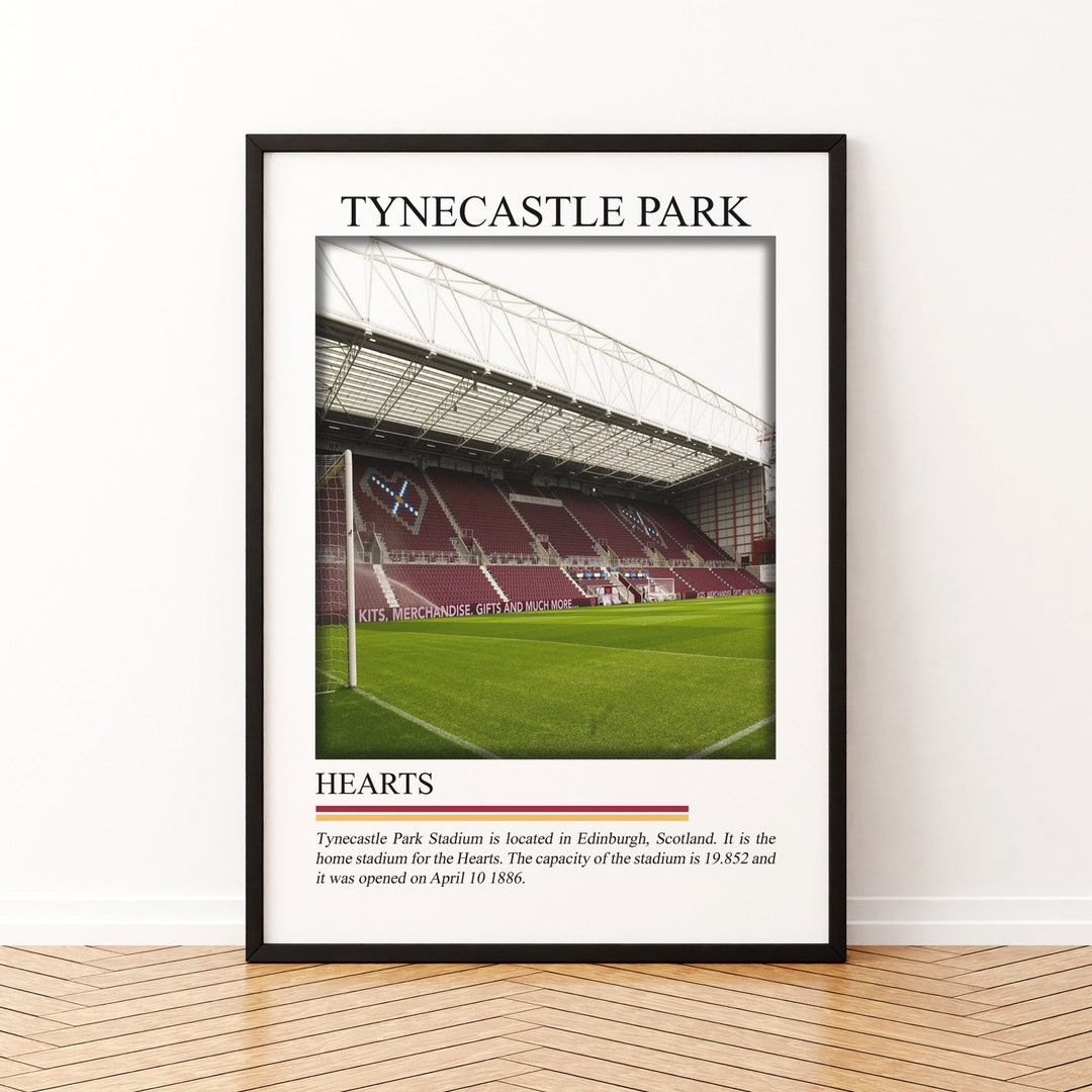 Tynecastle Park Stadium Poster Tynecastle Park Poster Print - Etsy
