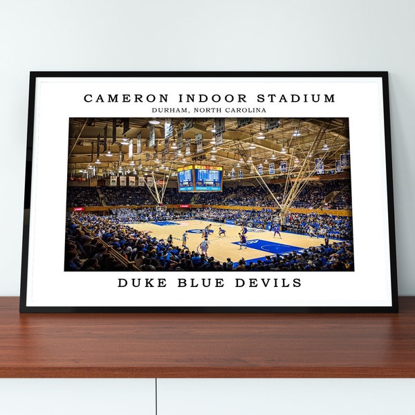 Cameron Indoor Stadium Art - Etsy