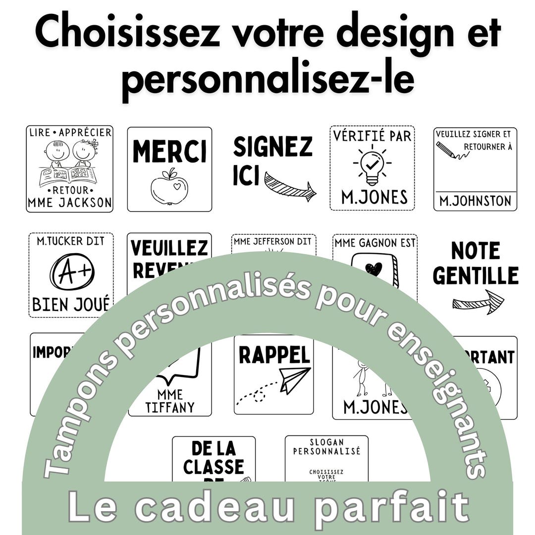 Custom French Teacher Stamp, Classroom Stamp, French Stamp, Teacher ...