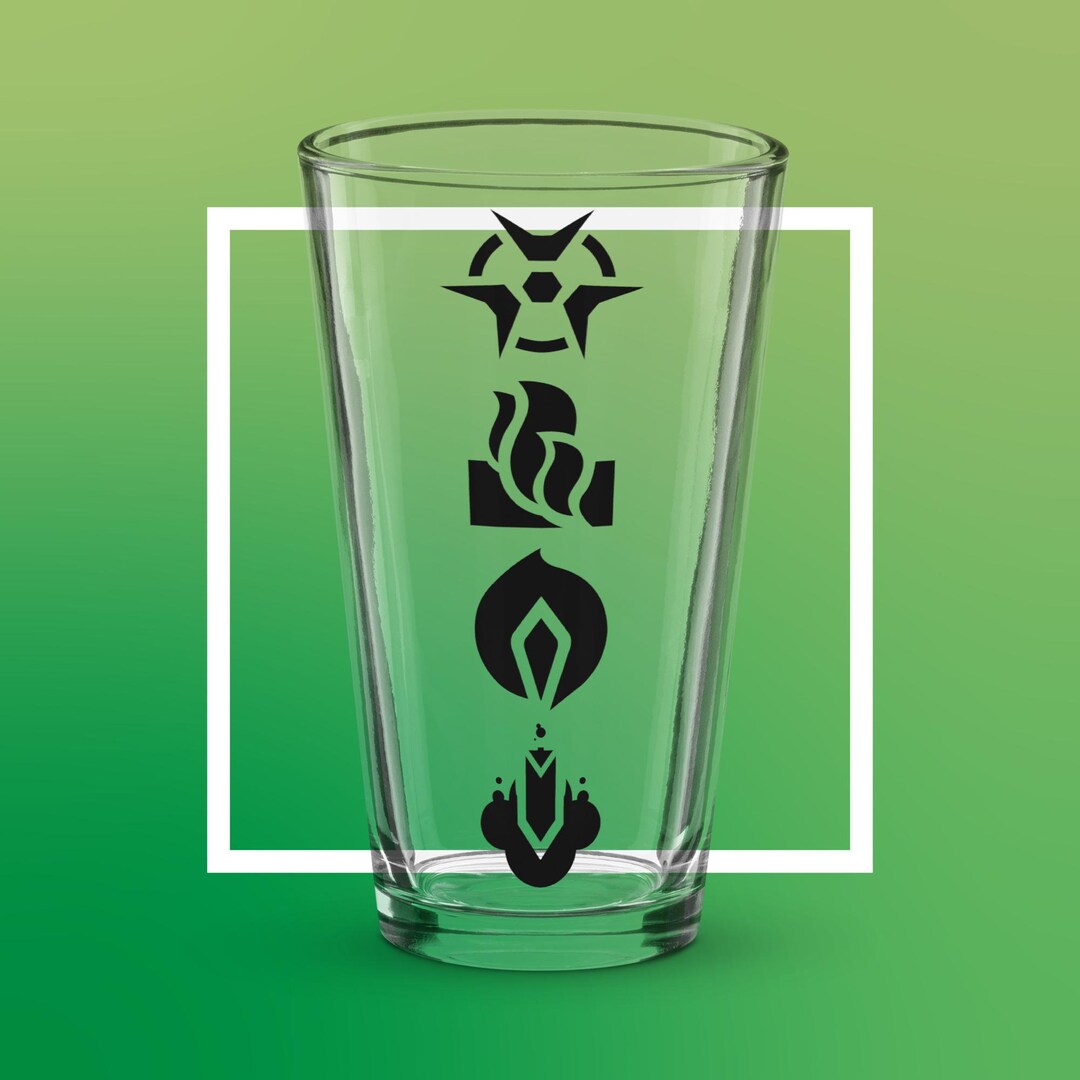 Valorant Inspired Viper Glass - Etsy