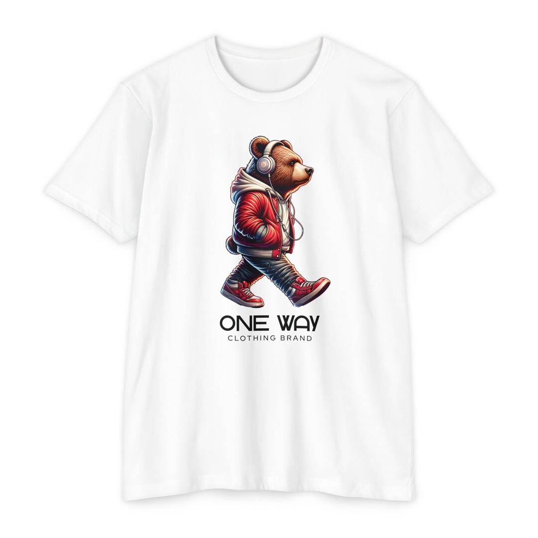 ONE WAY Clothing Brand (brown Bear) - Etsy