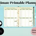 Green Cute Playful Doodle Weekly Study Planner, Weekly Study Planner ...