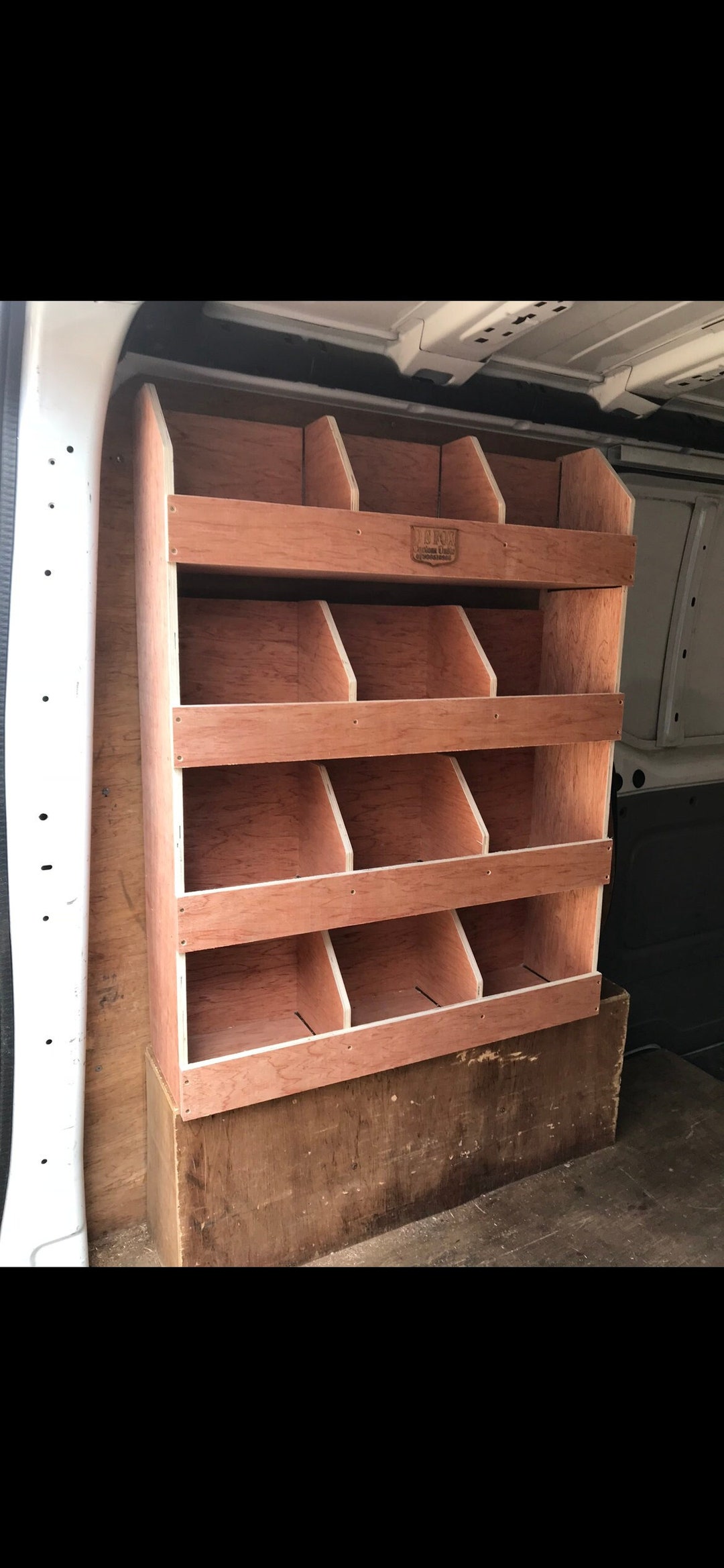 Iveco Daily Van Racking Plywood Shelving - Etsy UK