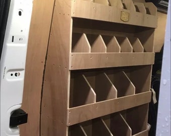 Volkswagen Crafter Van Racking Plywood Shelving - Etsy
