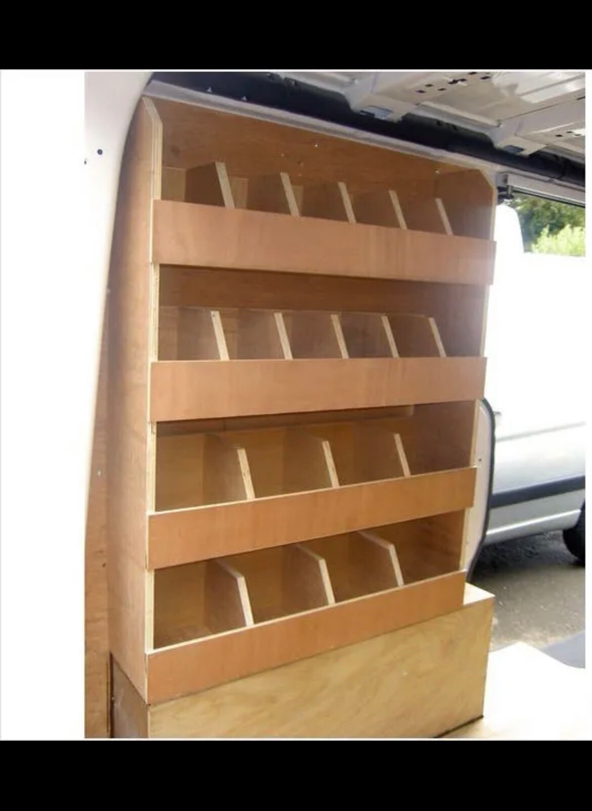 Iveco Daily Van Racking Plywood Shelving - Etsy
