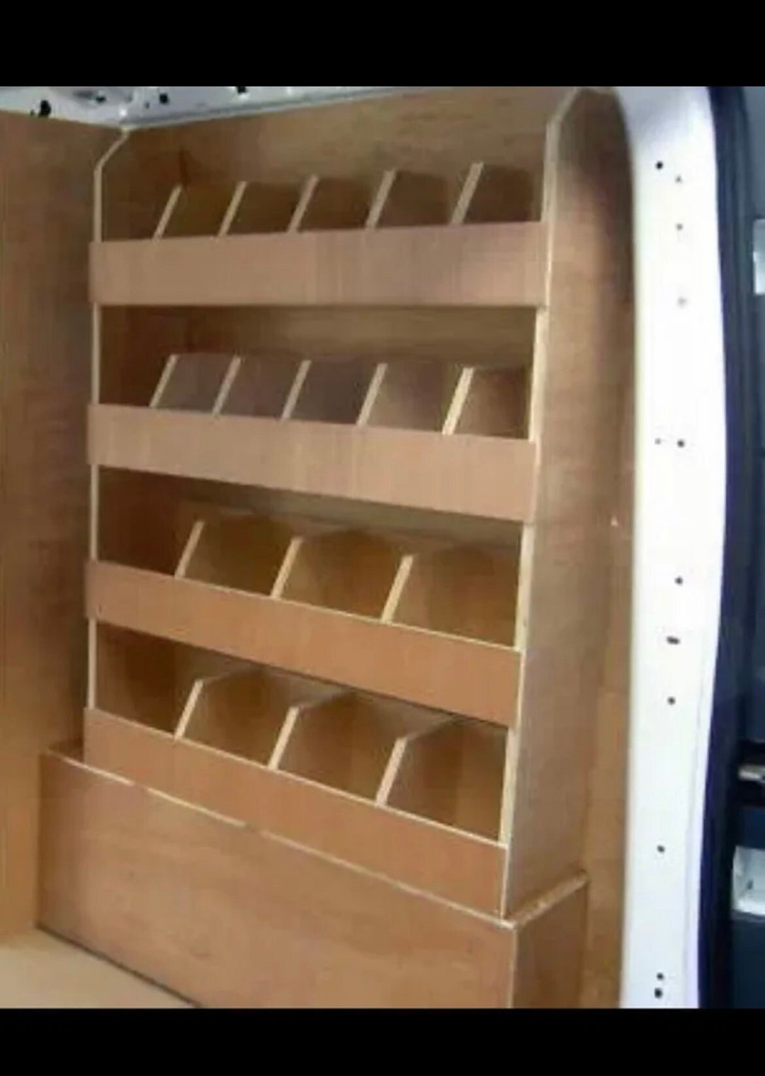 Peugeot Boxer Van Racking Plywood Shelving - Etsy UK