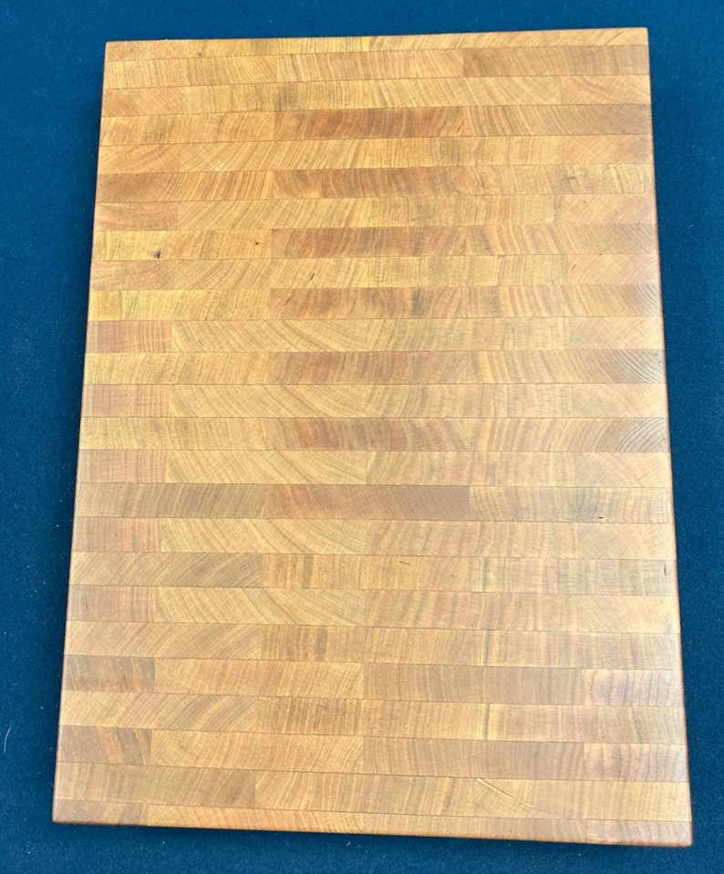 Cherry End Grain Cutting Board - Etsy