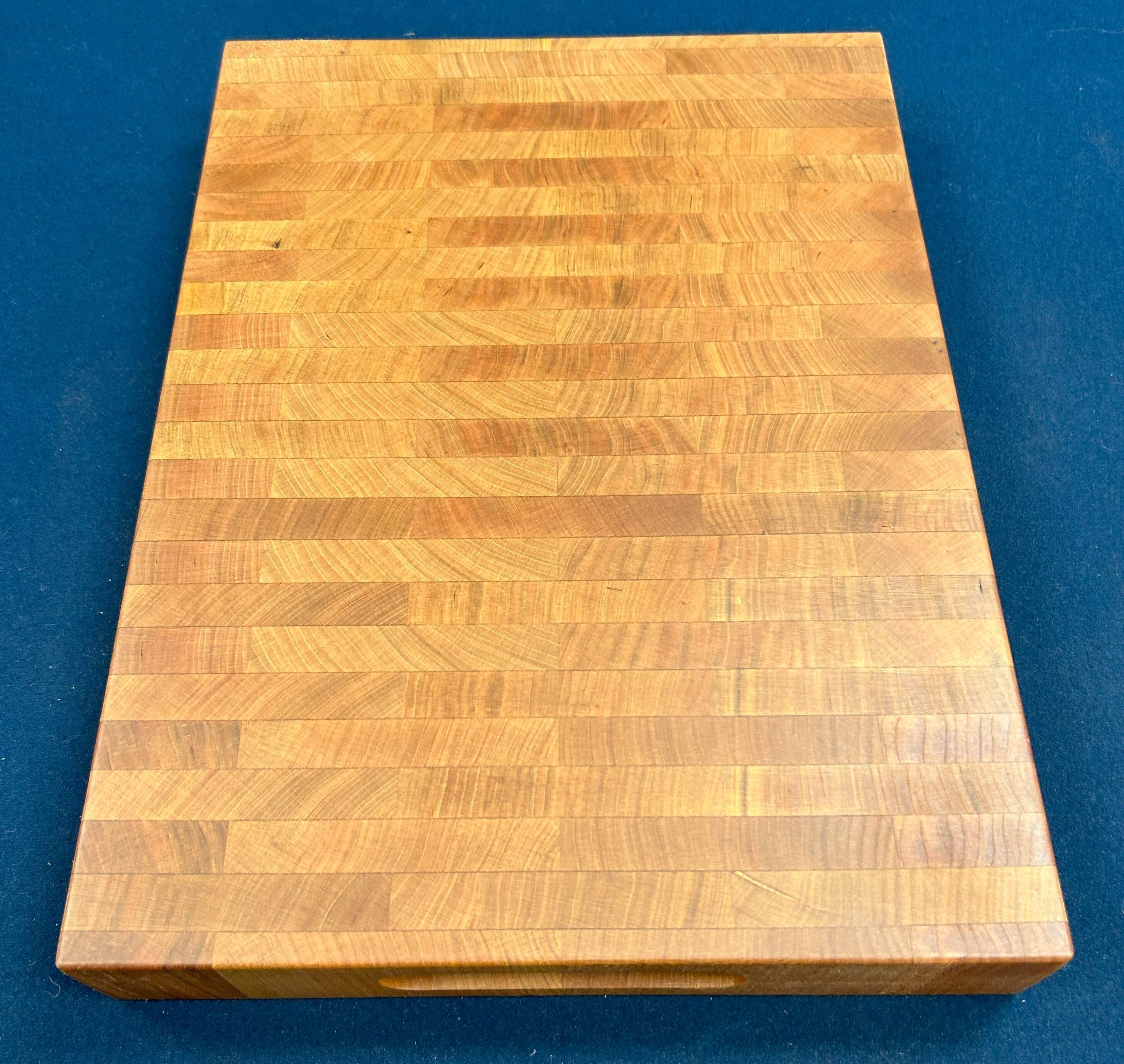 Cherry End Grain Cutting Board - Etsy
