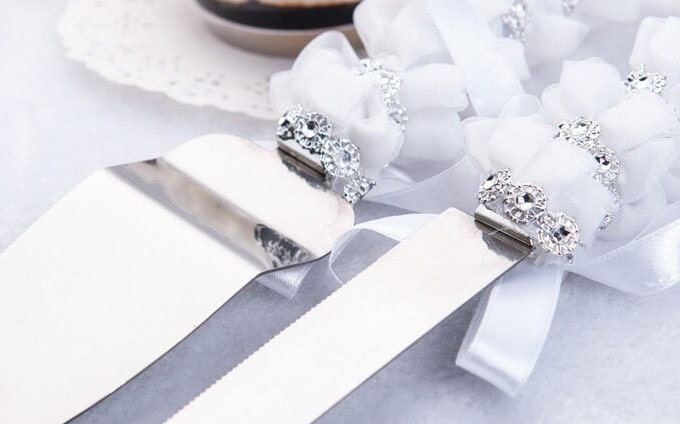 Wedding Custom Wedding Cake Knife Set Personalized Engraved - Etsy